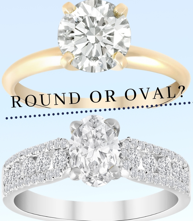 Vote: Round vs Oval Shape Diamonds 💎